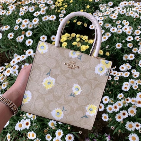 Coach | Bags | Coach Mini Cally Crossbody In Signature Canvas With ...